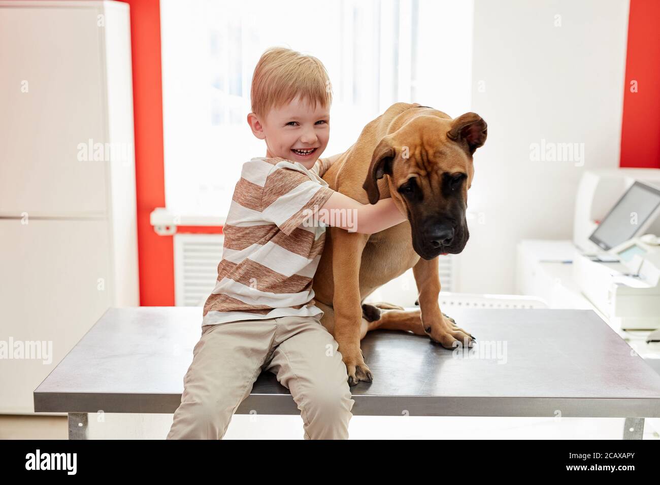 Boy Loves Dog