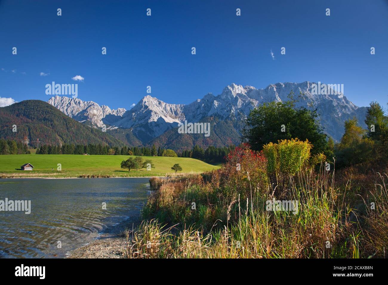 geography / travel, Germany, Bavaria, Mittenwald, Schmalensee (lake ...