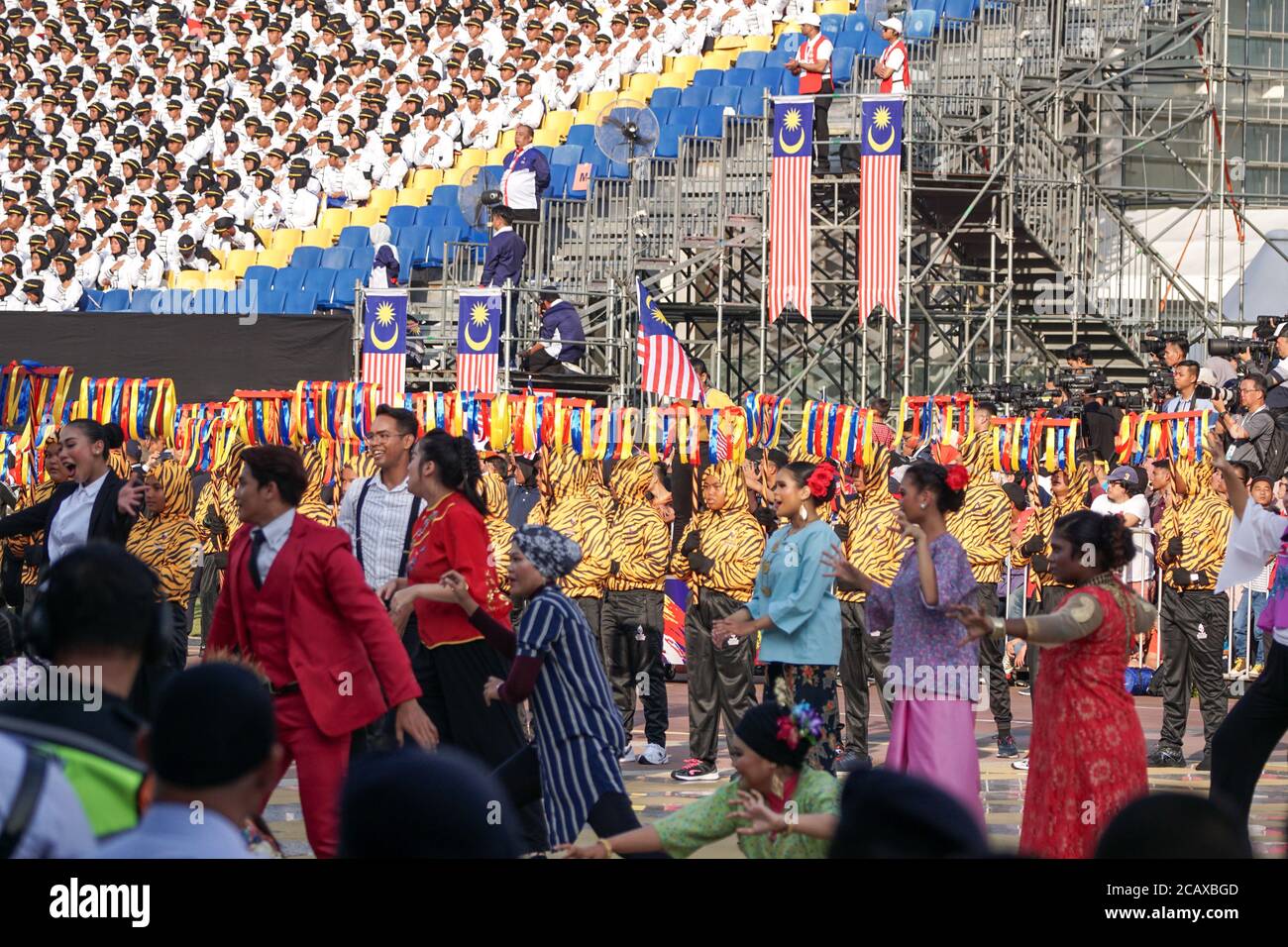 Putrajaya, Malaysia – August 31, 2019: Merdeka Day celebration is a ...