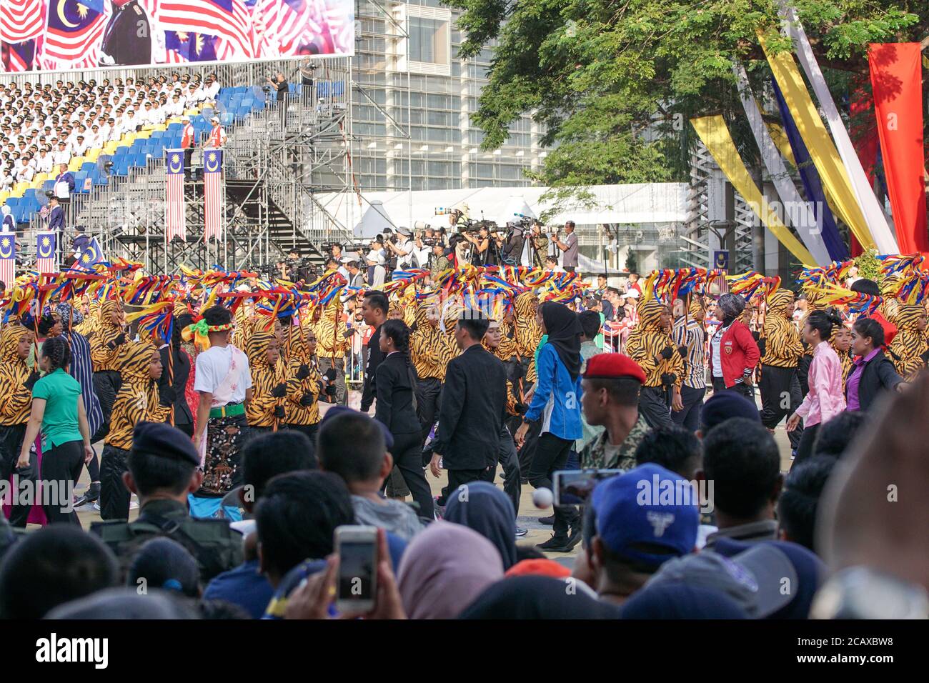 Putrajaya, Malaysia – August 31, 2019: Merdeka Day celebration is a ...