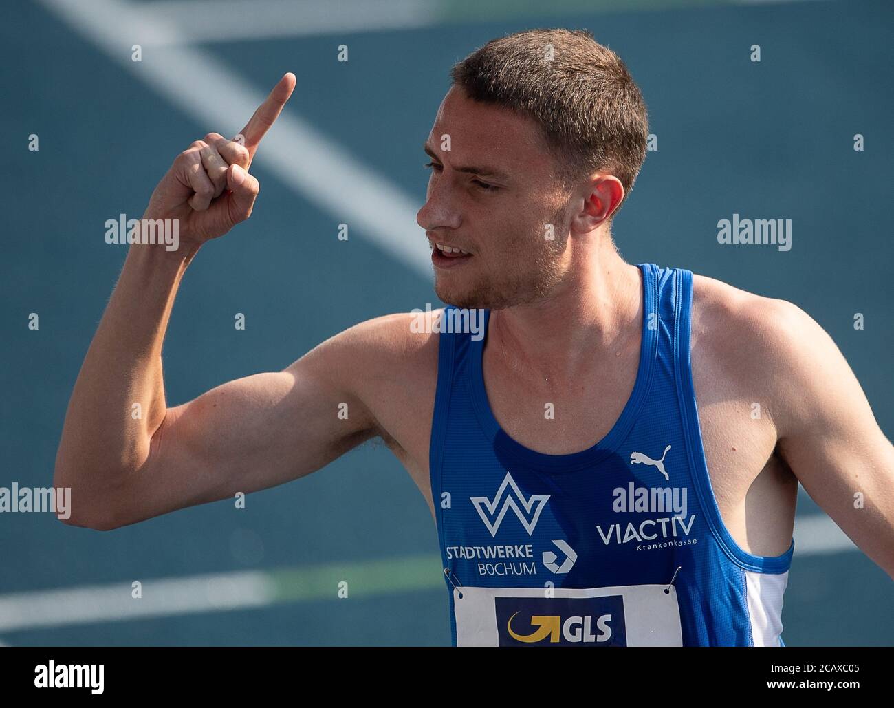Brunswick, Germany. 09th Aug, 2020. Athletics: German Championship, DM ...