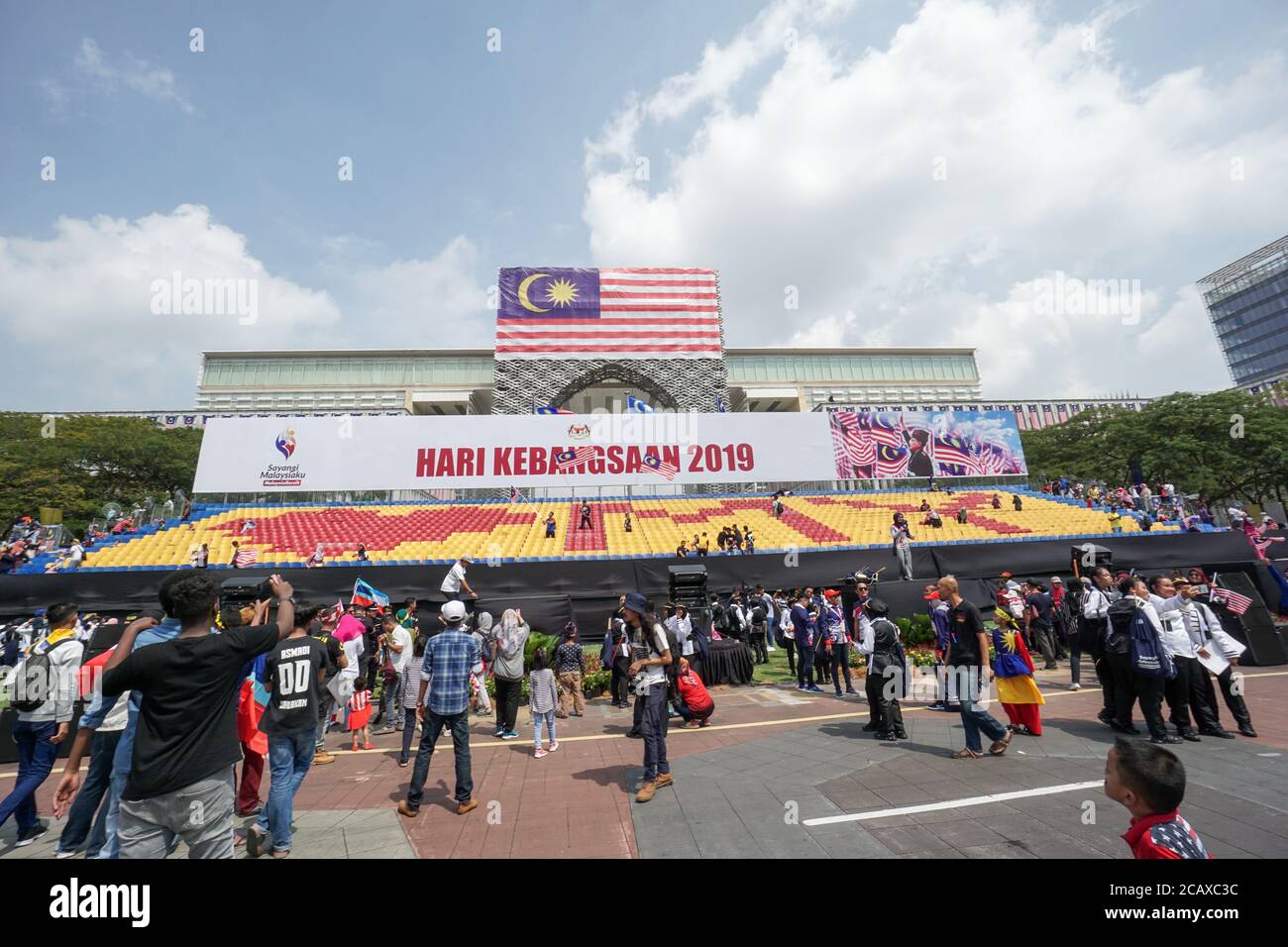Putrajaya, Malaysia – August 31, 2019: Merdeka Day celebration is a ...