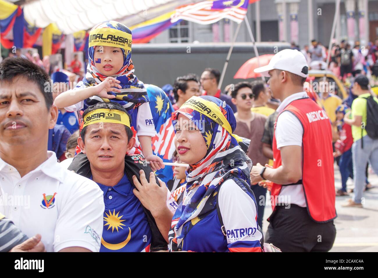 Putrajaya, Malaysia – August 31, 2019: Merdeka Day celebration is a ...