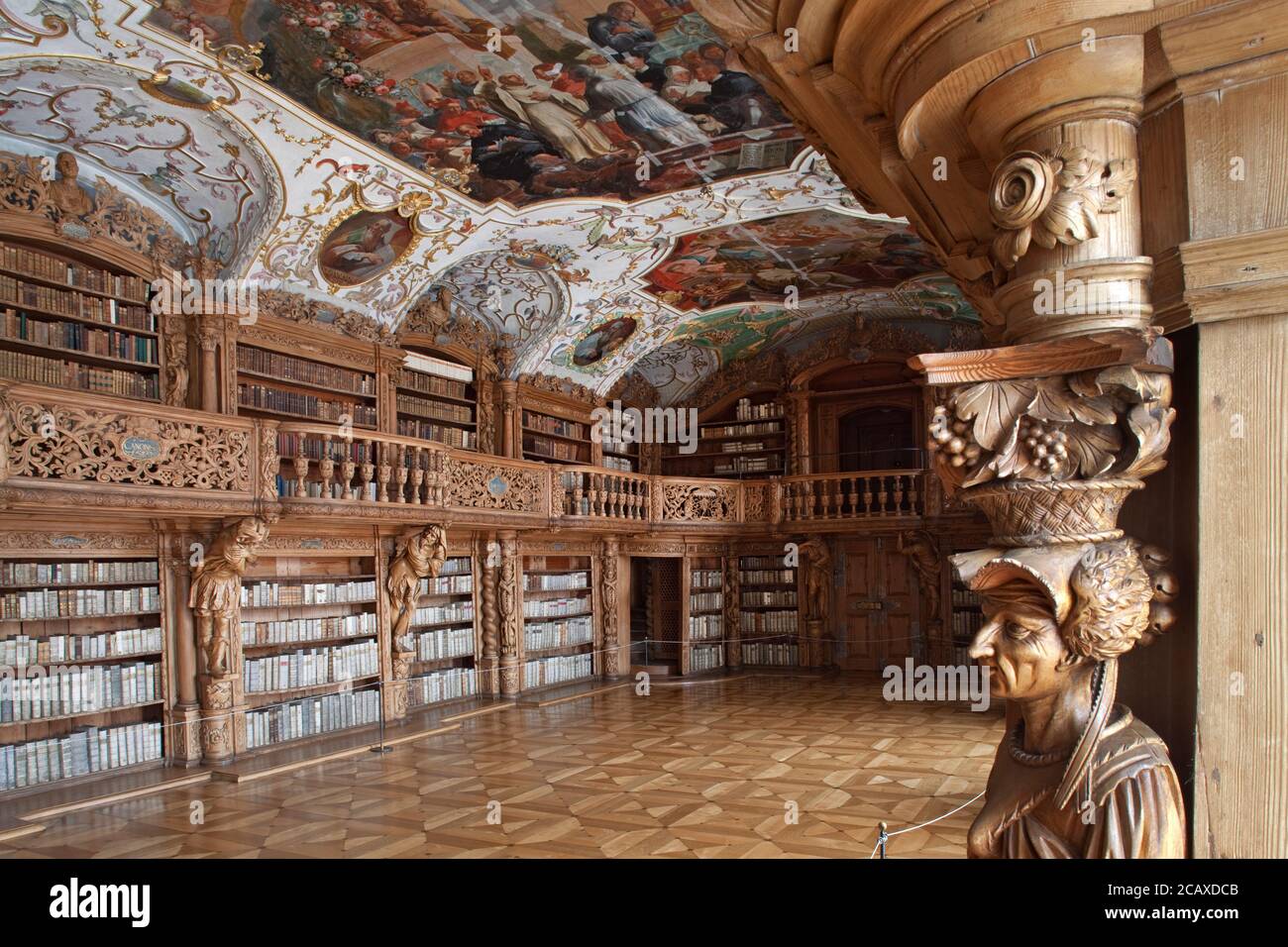 geography / travel, Germany, Bavaria, Waldsassen, abbey library ...