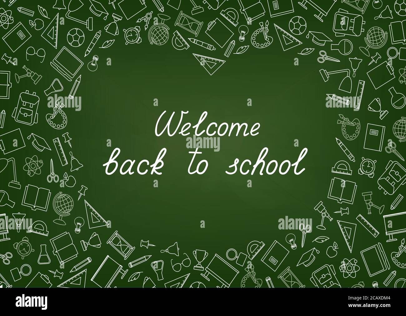 School Chalkboard Wallpaper