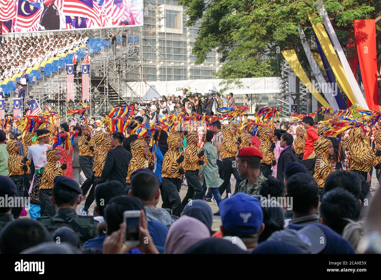 Putrajaya, Malaysia – August 31, 2019: Merdeka Day celebration is a ...