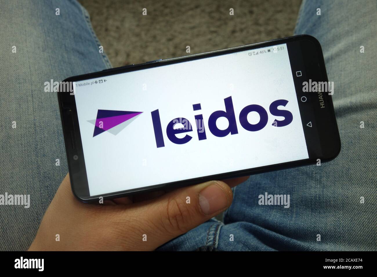 Leidos logo hi-res stock photography and images - Alamy
