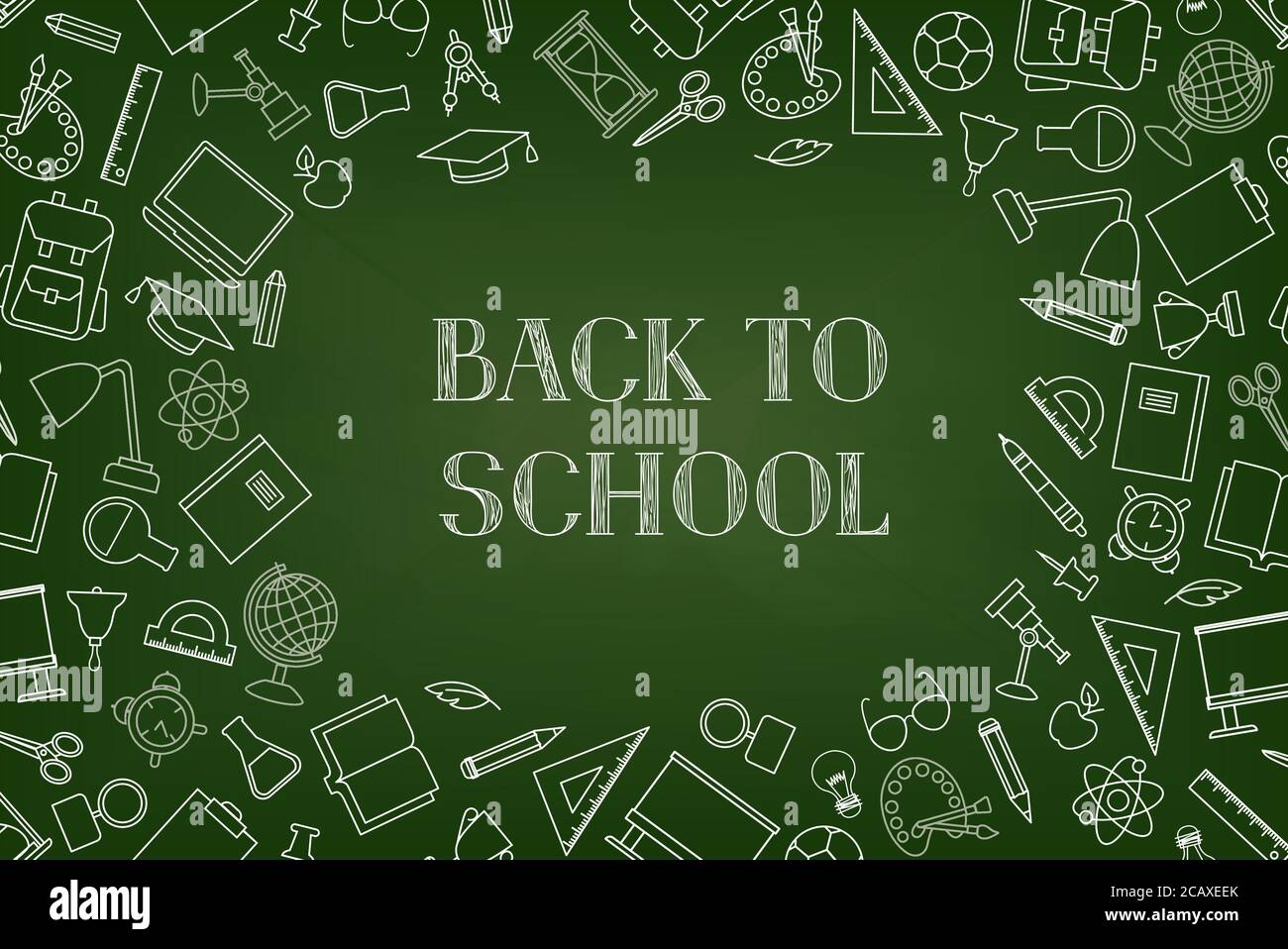 School Chalkboard Wallpaper