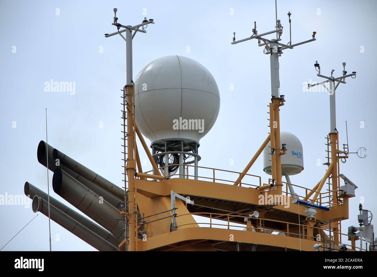 Sir David Attenborough ship leaves Cammell Lairds Stock Photo - Alamy