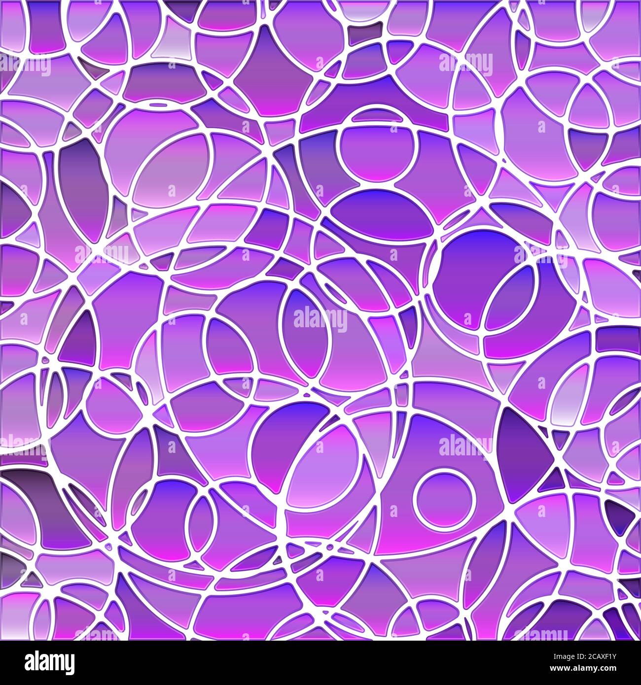 abstract vector stained-glass mosaic background - purple and violet ...