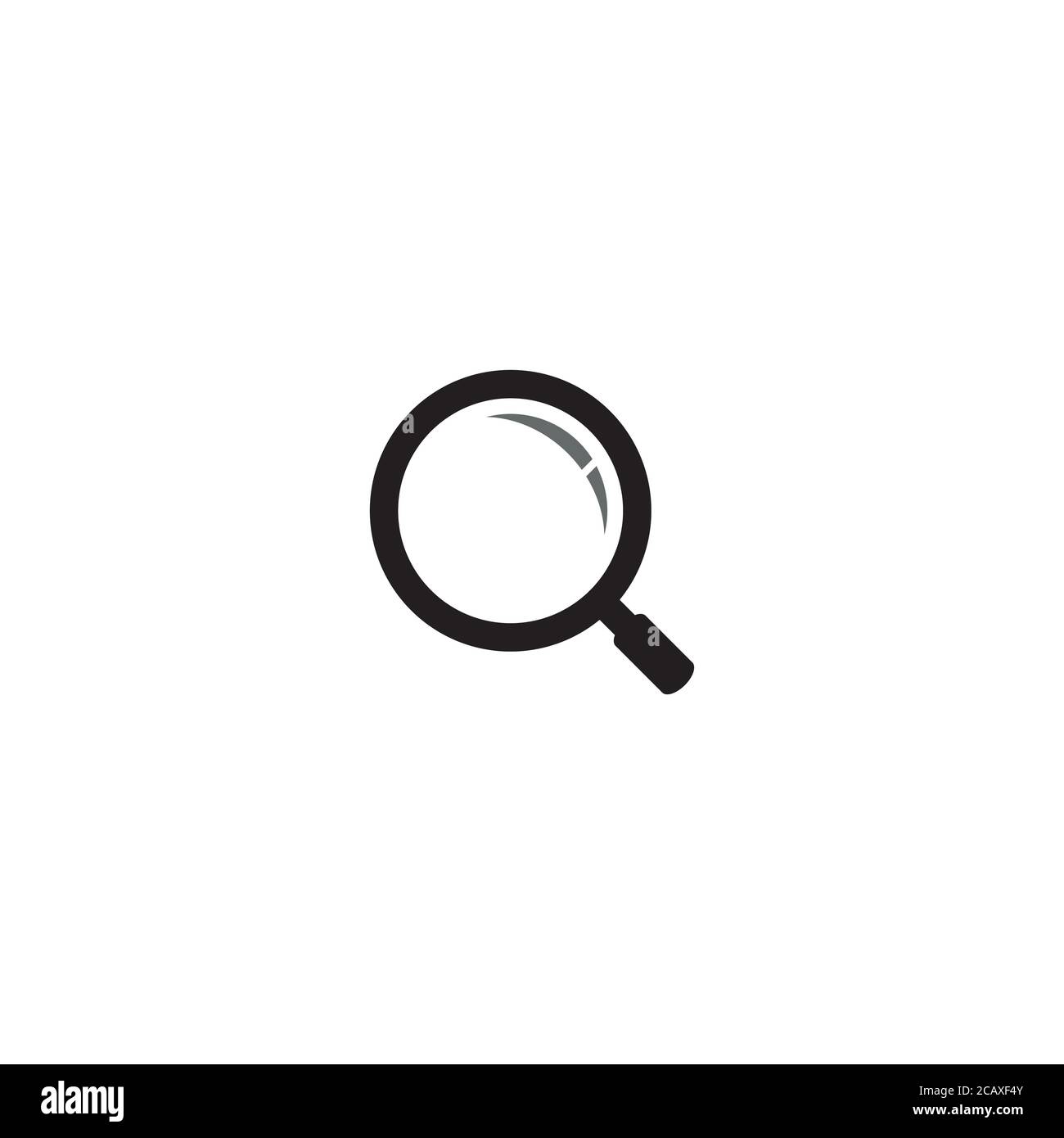 Magnifying Glass logo / icon design Stock Vector Image & Art - Alamy