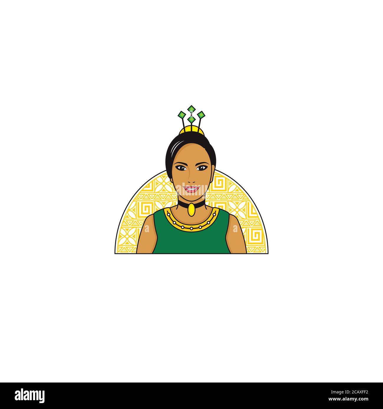 Polynesian Girl logo / icon design Stock Vector Image & Art - Alamy