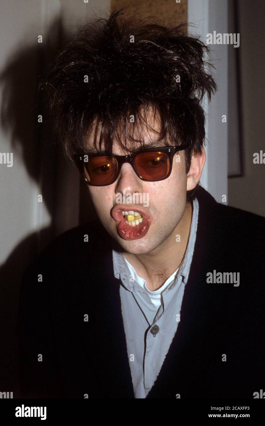 Ian McCulloch of Echo & the Bunnymen during an interview with WEA ...