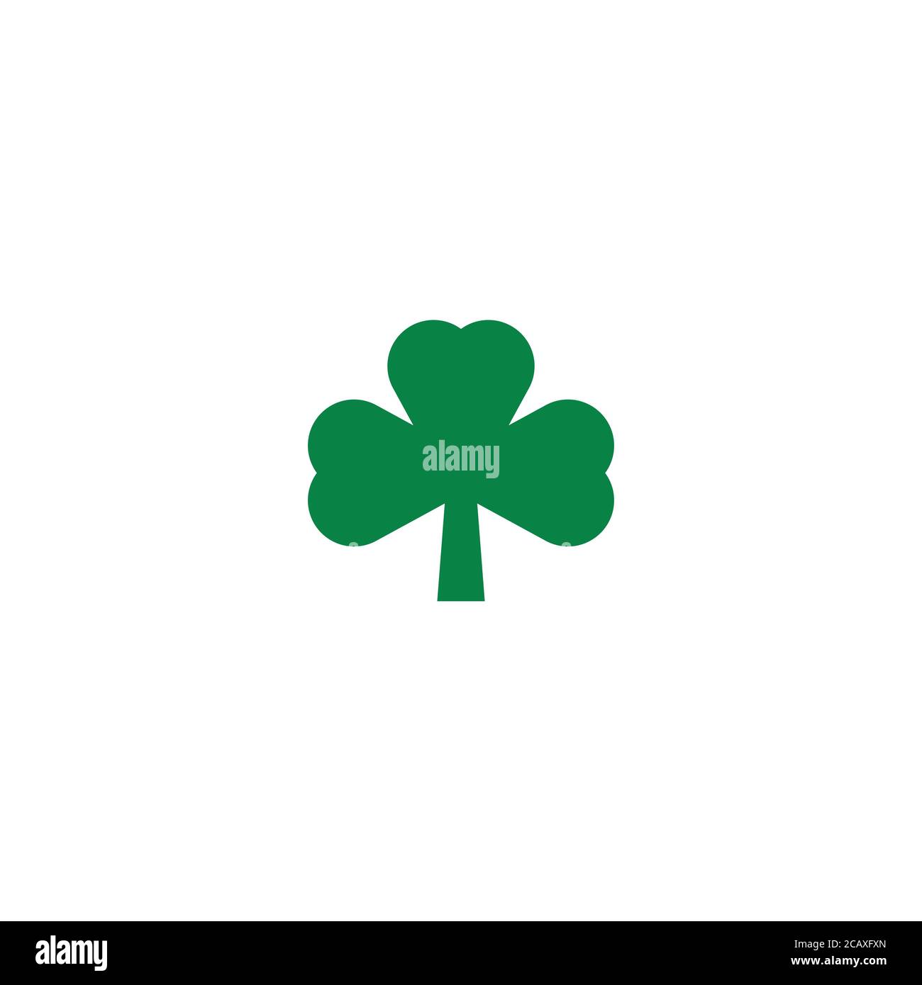 Shamrock as a symbol of ireland Cut Out Stock Images & Pictures - Alamy