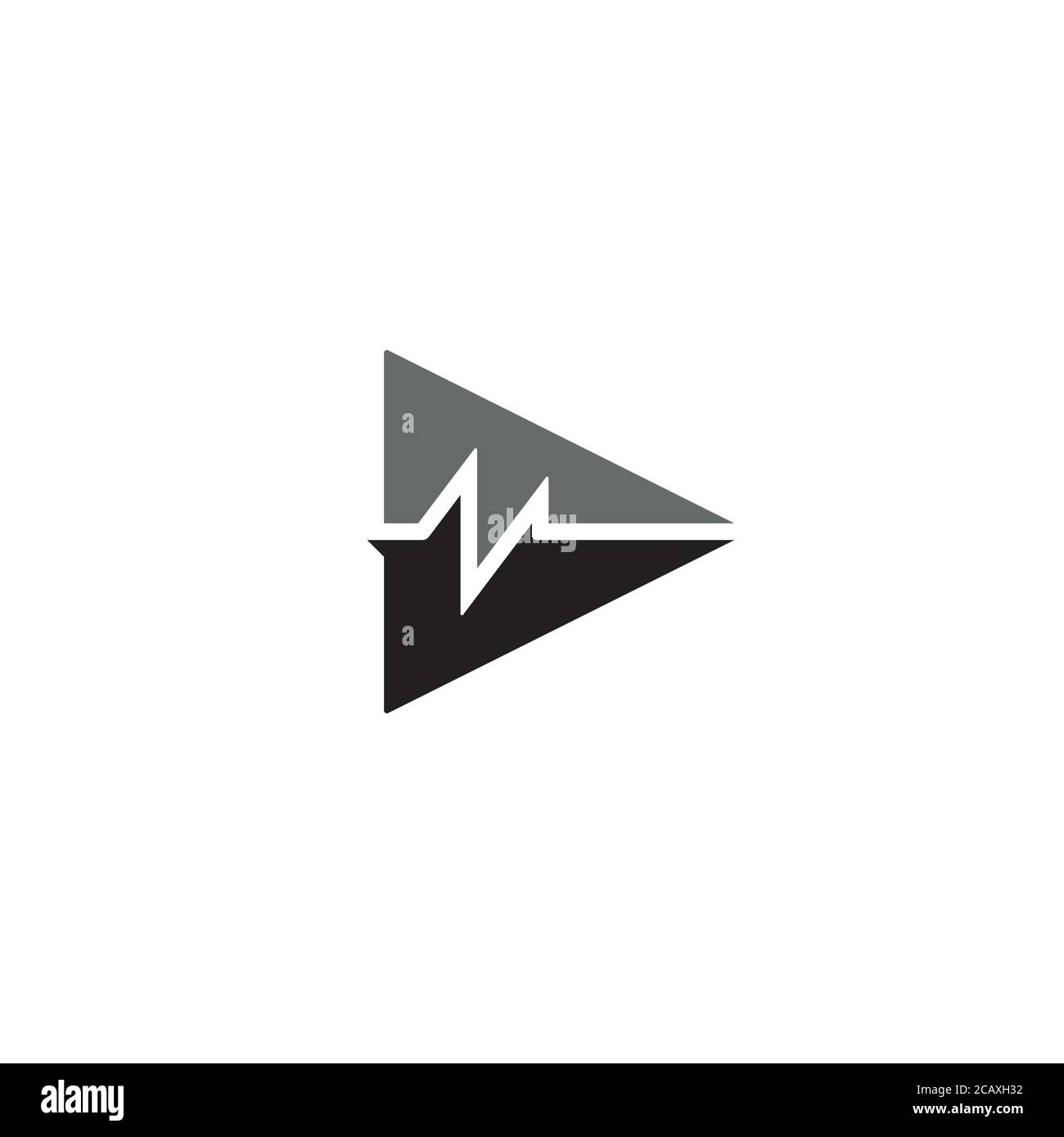 Play Symbol and Soundwave logo / icon design Stock Vector Image & Art ...