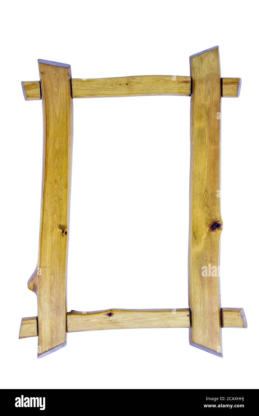 Frame picture made wood border hi-res stock photography and images - Alamy