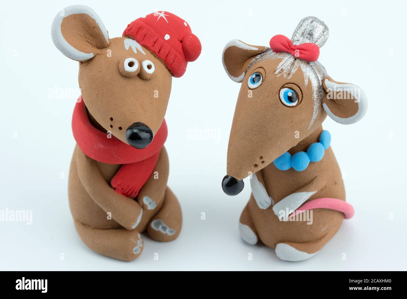 Figures of small toy rats Stock Photo - Alamy