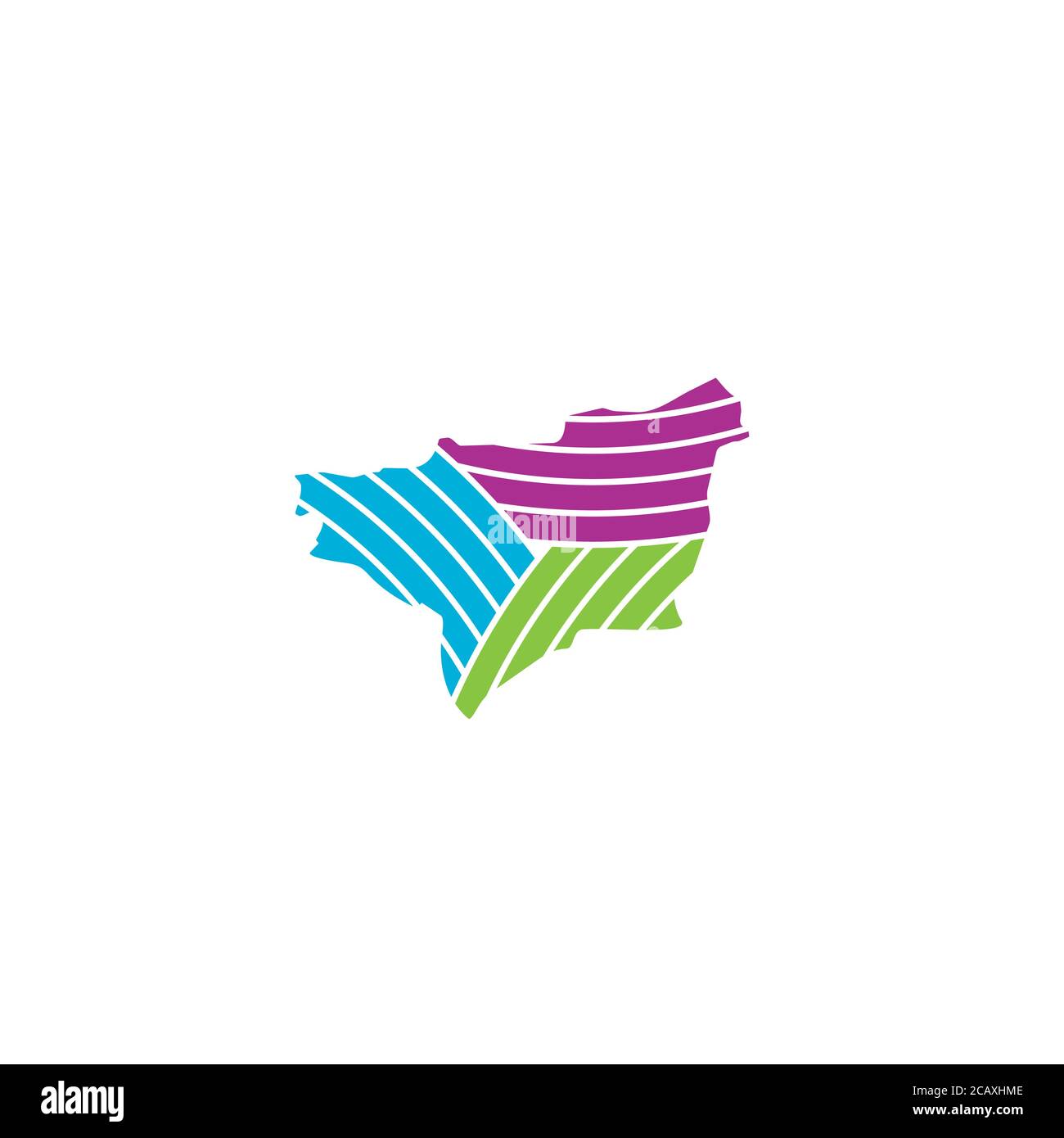 Map logo hi-res stock photography and images - Alamy