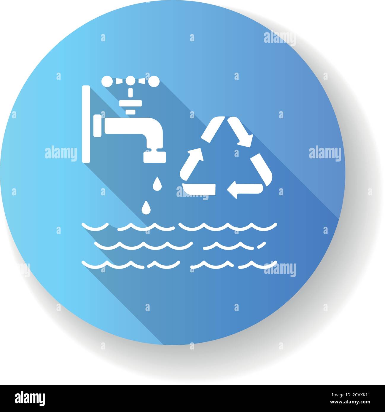 Reduce water consumption sign Cut Out Stock Images & Pictures - Alamy