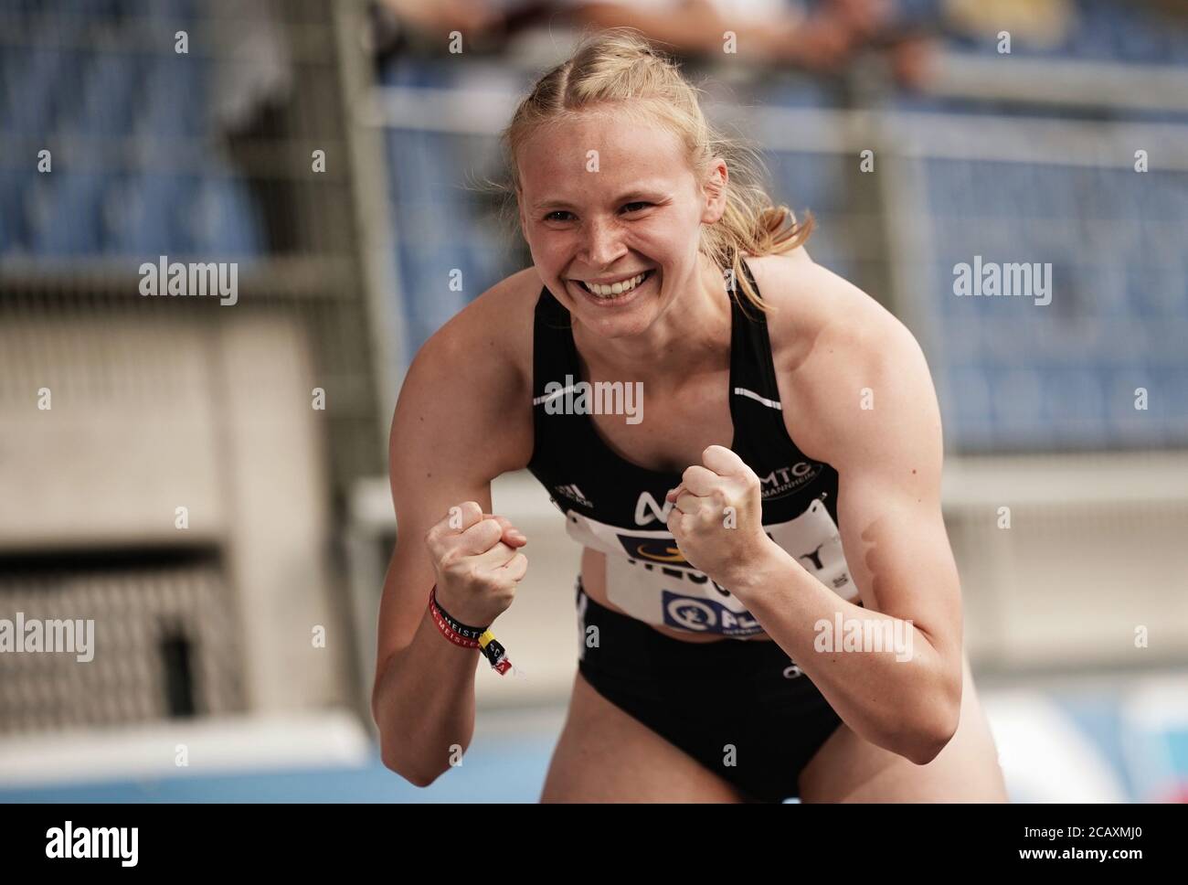 Brunswick, Germany. 09th Aug, 2020. Athletics: German Championship, DM ...