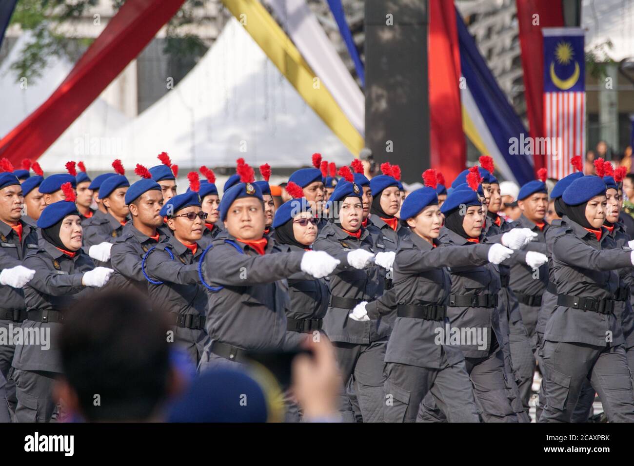Putrajaya, Malaysia – August 31, 2019: Merdeka Day celebration is a ...