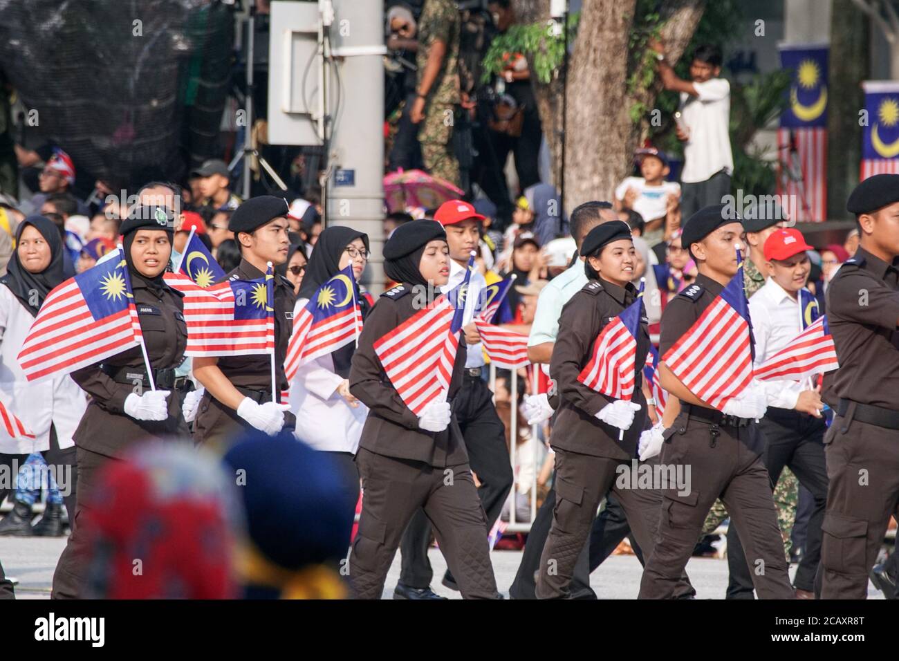 Putrajaya, Malaysia – August 31, 2019: Merdeka Day celebration is a ...