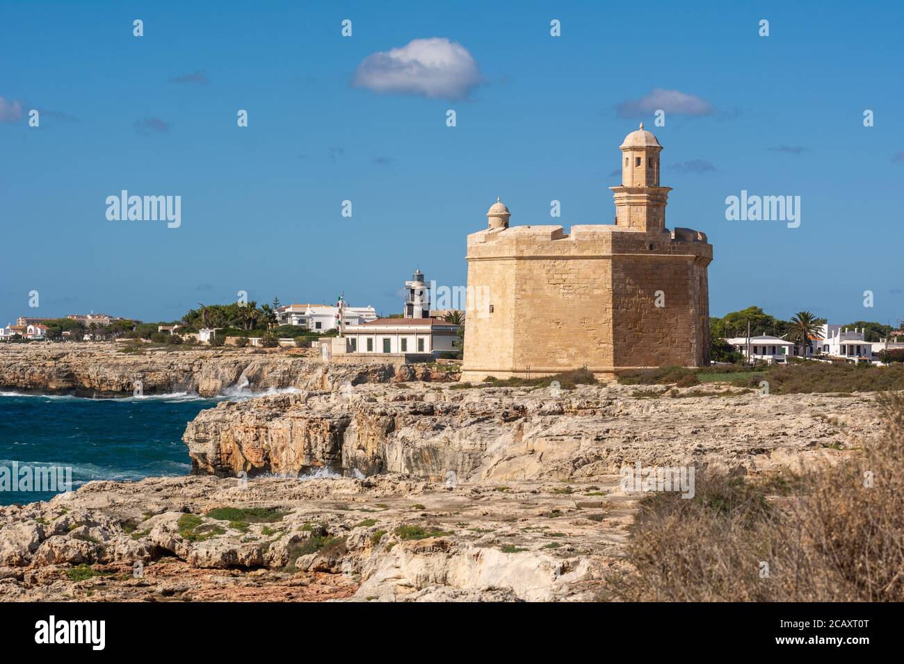 Castell de Sant Nicolau, the 17th century fortress at the entrance of ...