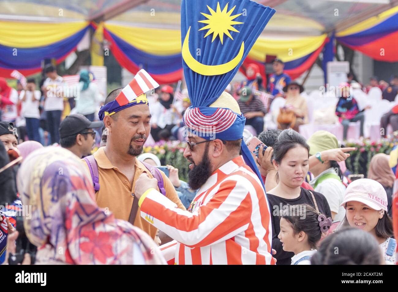 Putrajaya, Malaysia – August 31, 2019: Merdeka Day celebration is a ...