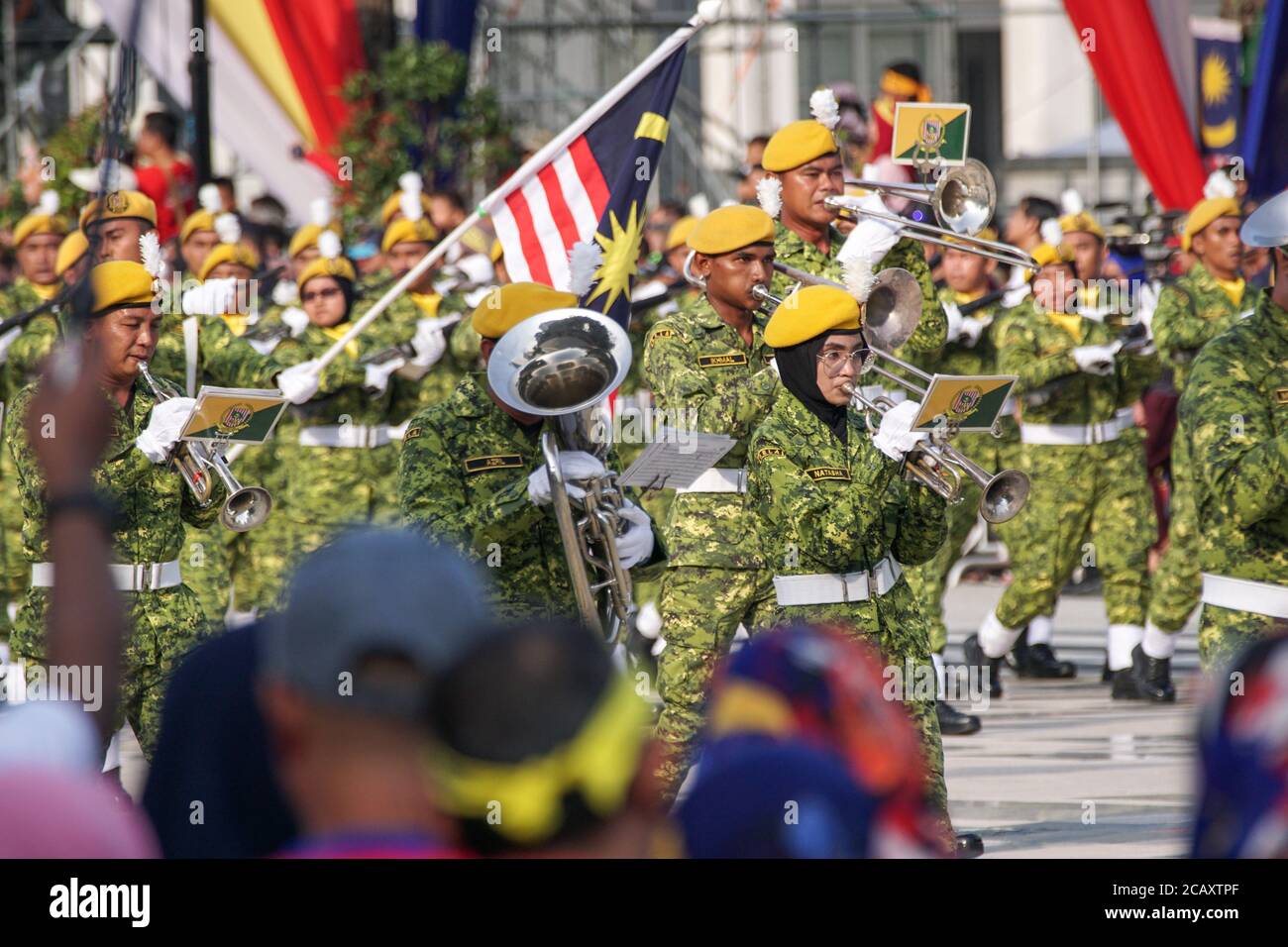 Putrajaya, Malaysia – August 31, 2019: Merdeka Day celebration is a ...