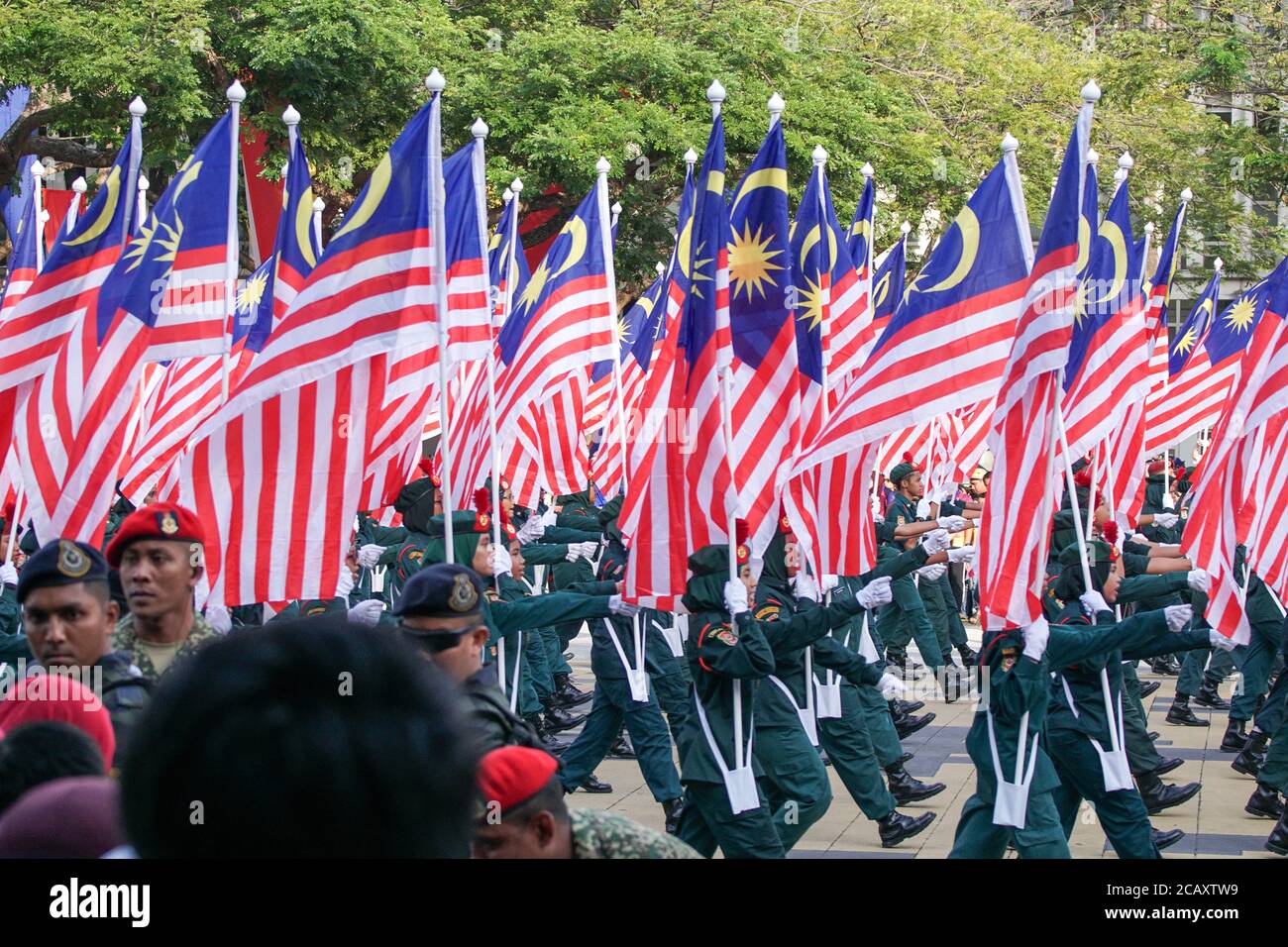 Putrajaya, Malaysia – August 31, 2019: Merdeka Day celebration is a ...