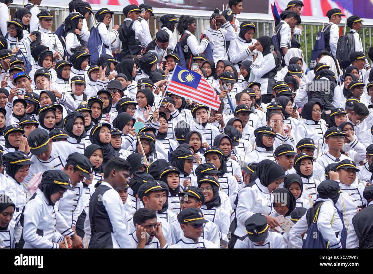 Putrajaya, Malaysia – August 31, 2019: Merdeka Day celebration is a ...