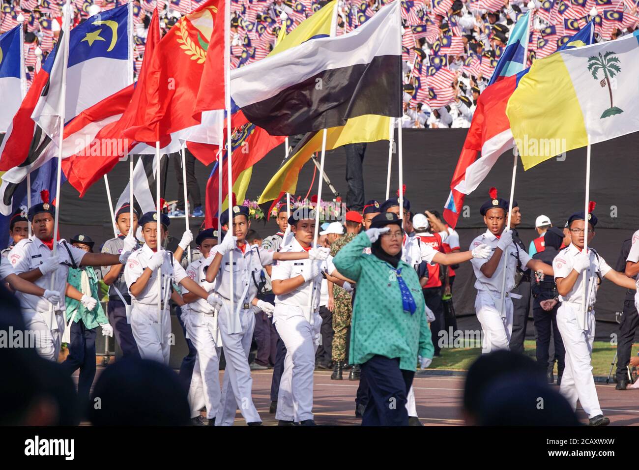 Putrajaya, Malaysia – August 31, 2019: Merdeka Day celebration is a ...
