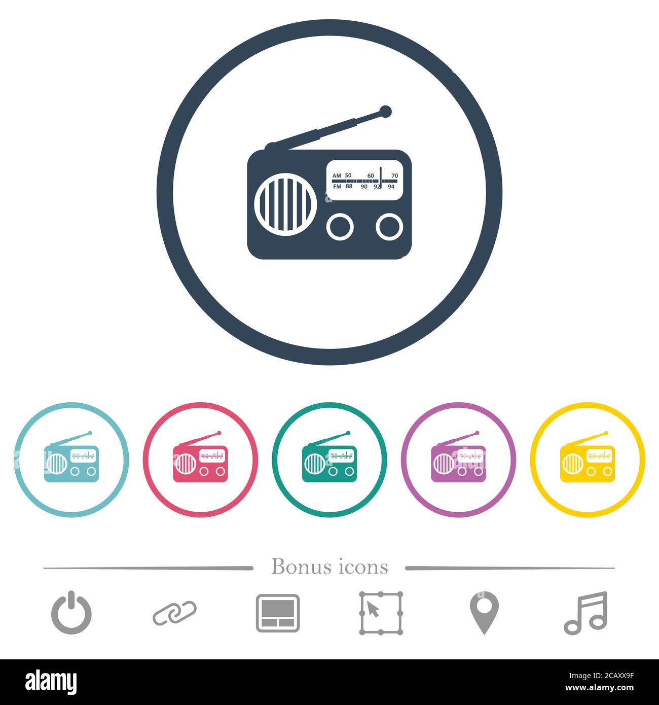 Radio 6 music Stock Vector Images - Alamy