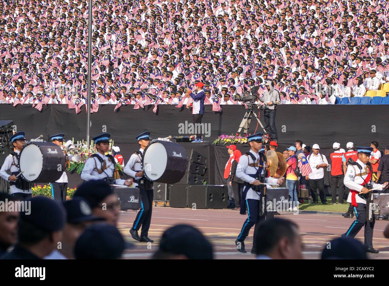 Putrajaya, Malaysia – August 31, 2019: Merdeka Day celebration is a ...