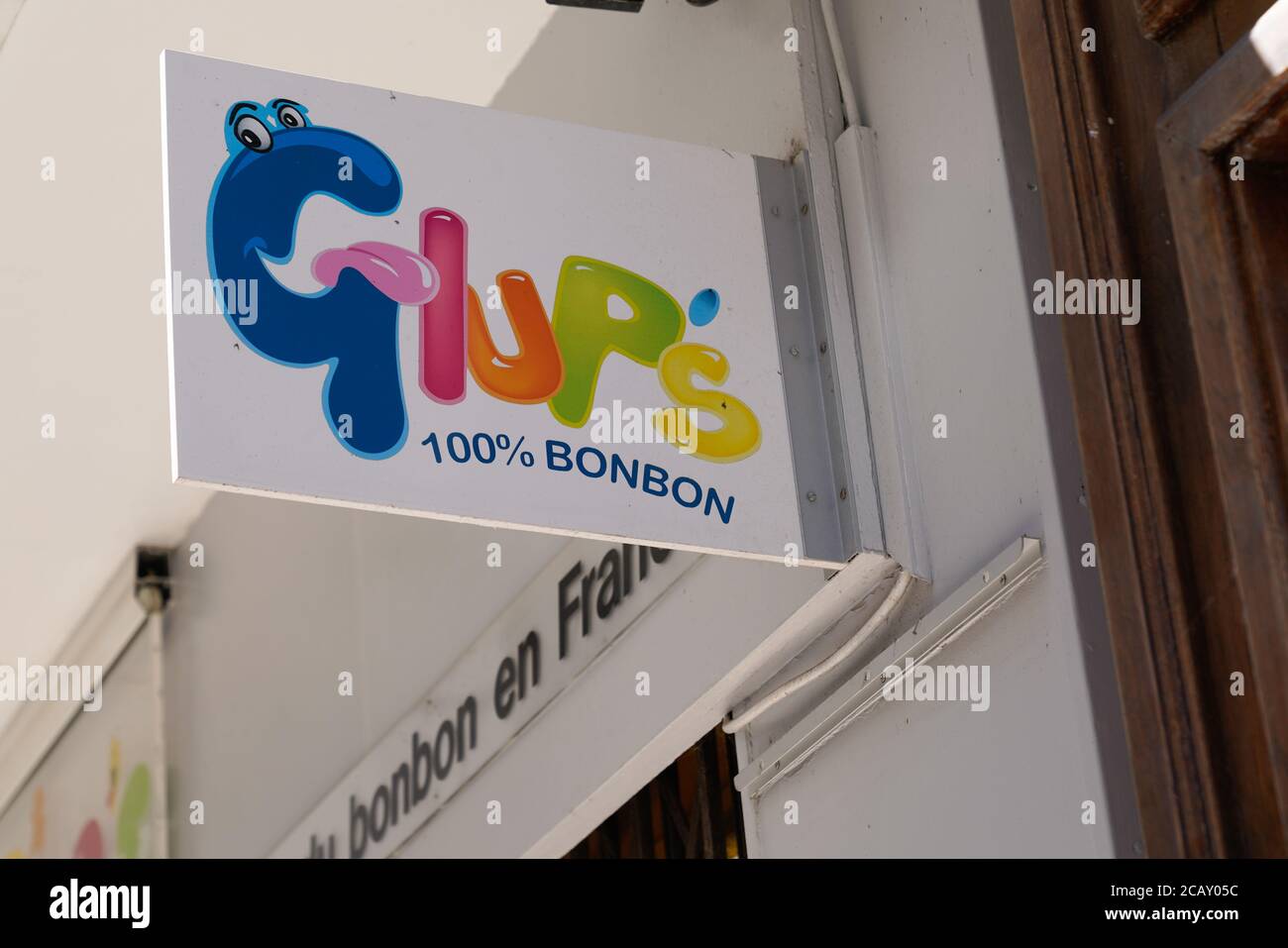 Jelly candy logo hi-res stock photography and images - Alamy
