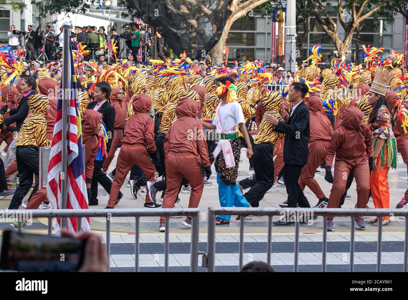 Putrajaya, Malaysia – August 31, 2019: Merdeka Day celebration is a ...