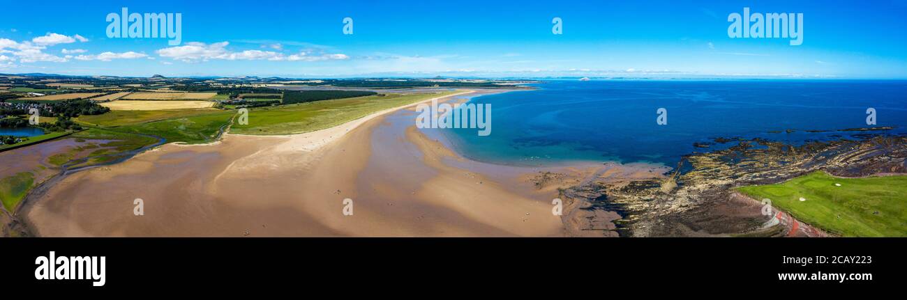 Belhaven beach, Belhaven bay, Dunbar, East Lothian, Scotland Stock ...