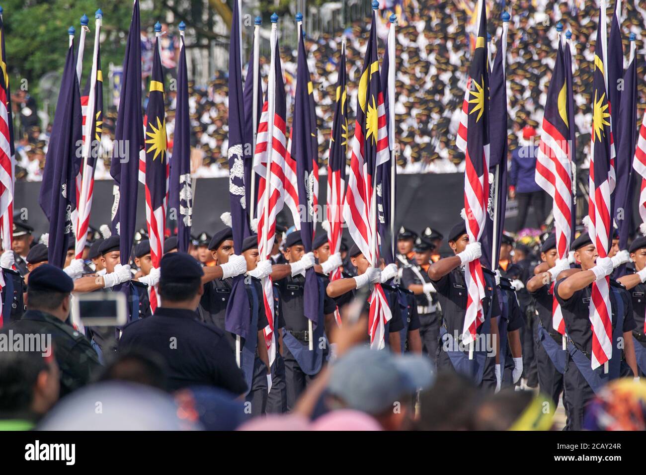 Putrajaya, Malaysia – August 31, 2019: Merdeka Day celebration is a ...