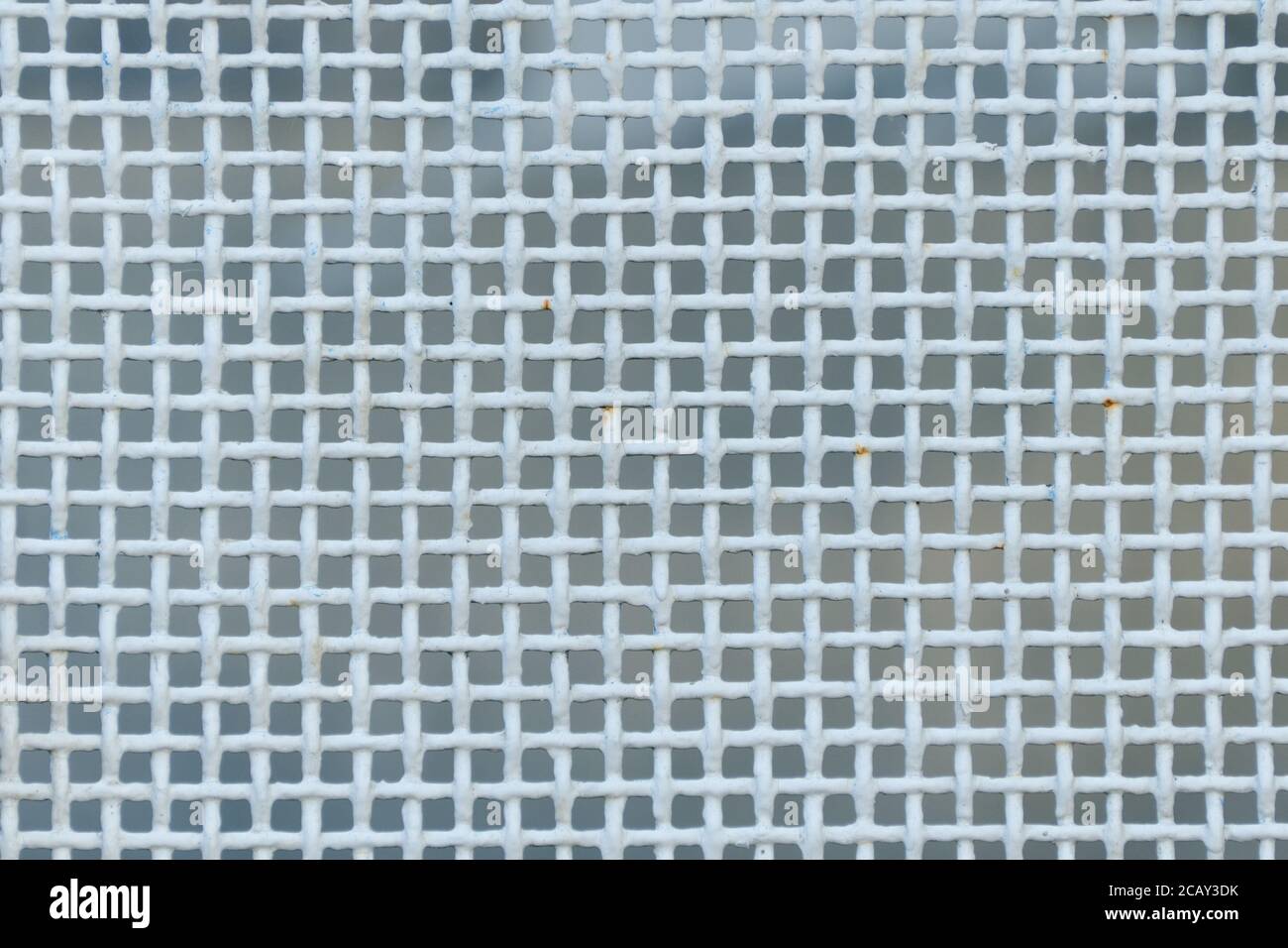 Metal dense mesh, white color Stock Photo - Alamy