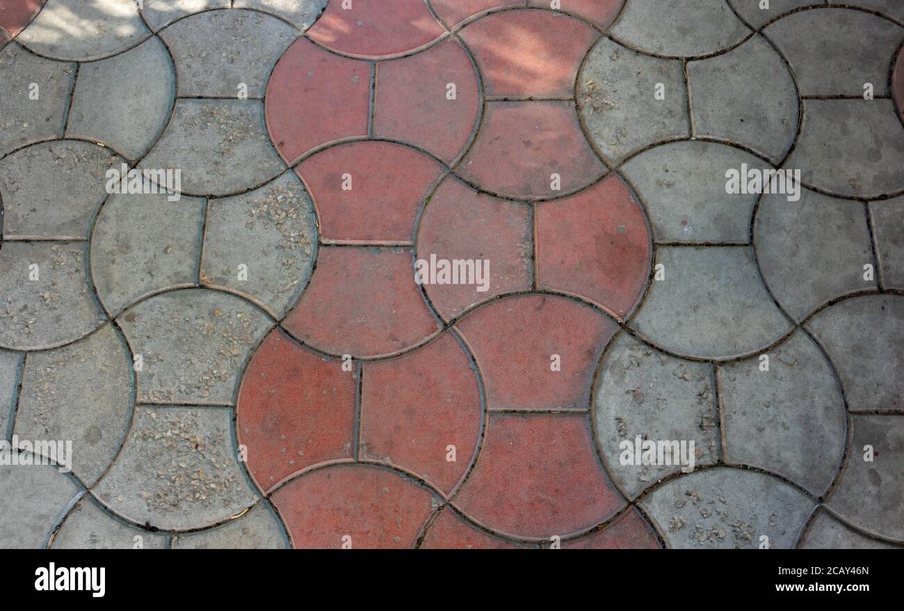 Concrete paving slabs top view hi-res stock photography and images - Alamy