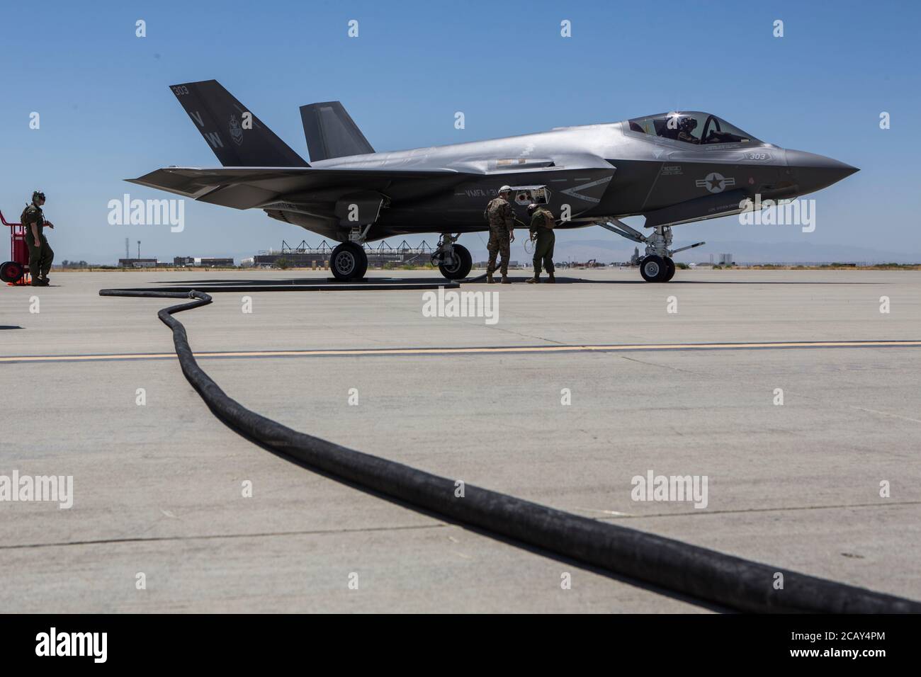 U.S. Marines with Marine Wing Support Squadron (MWSS) 372, Marine ...