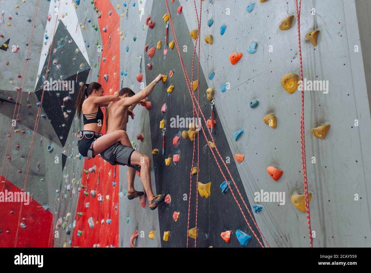 attractive athletes improving balance ,coordination, strength, fun ...