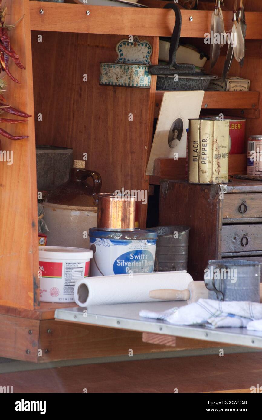 Chuck-wagon for food Stock Photo - Alamy