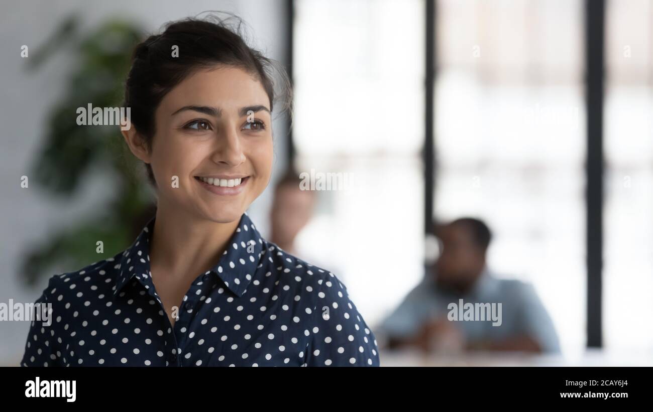 Confident young happy smiling indian hi-res stock photography and images - Alamy