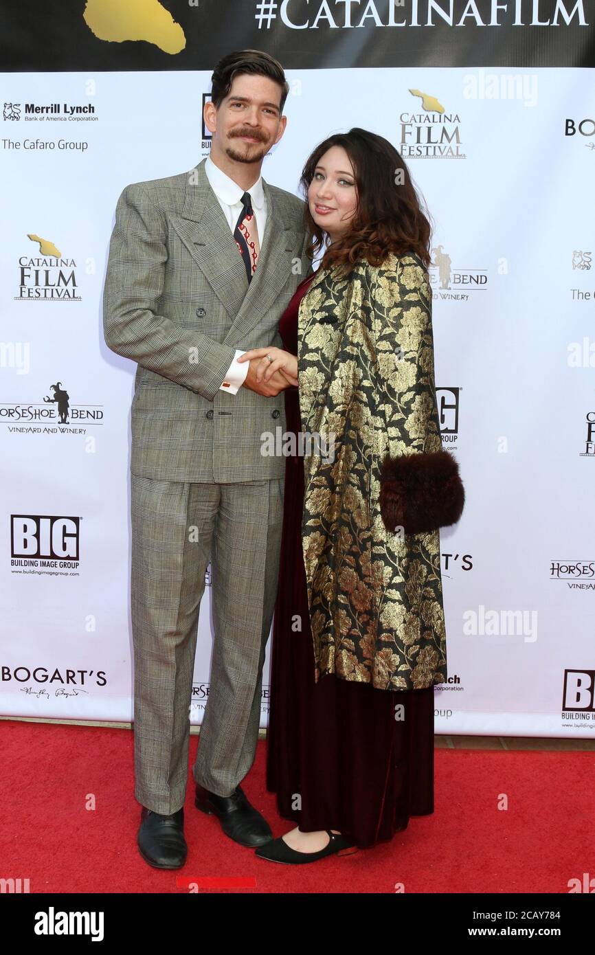 LOS ANGELES - SEP 28: Idan Menin, Laura Menin at the 2019 Catalina Film ...