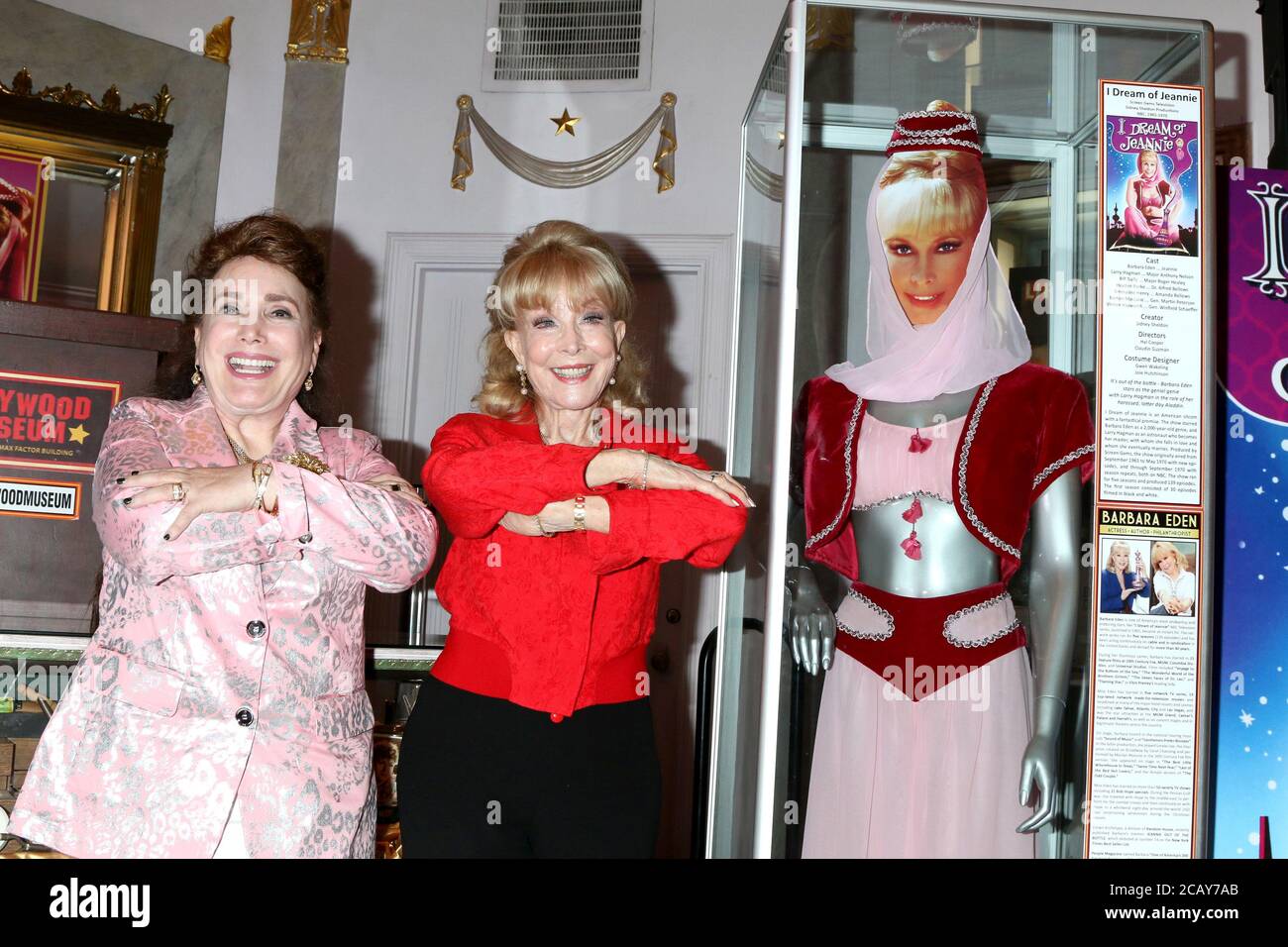 LOS ANGELES - AUG 21: Donelle Dadigan, Barbara Eden at the Barbara Eden ...