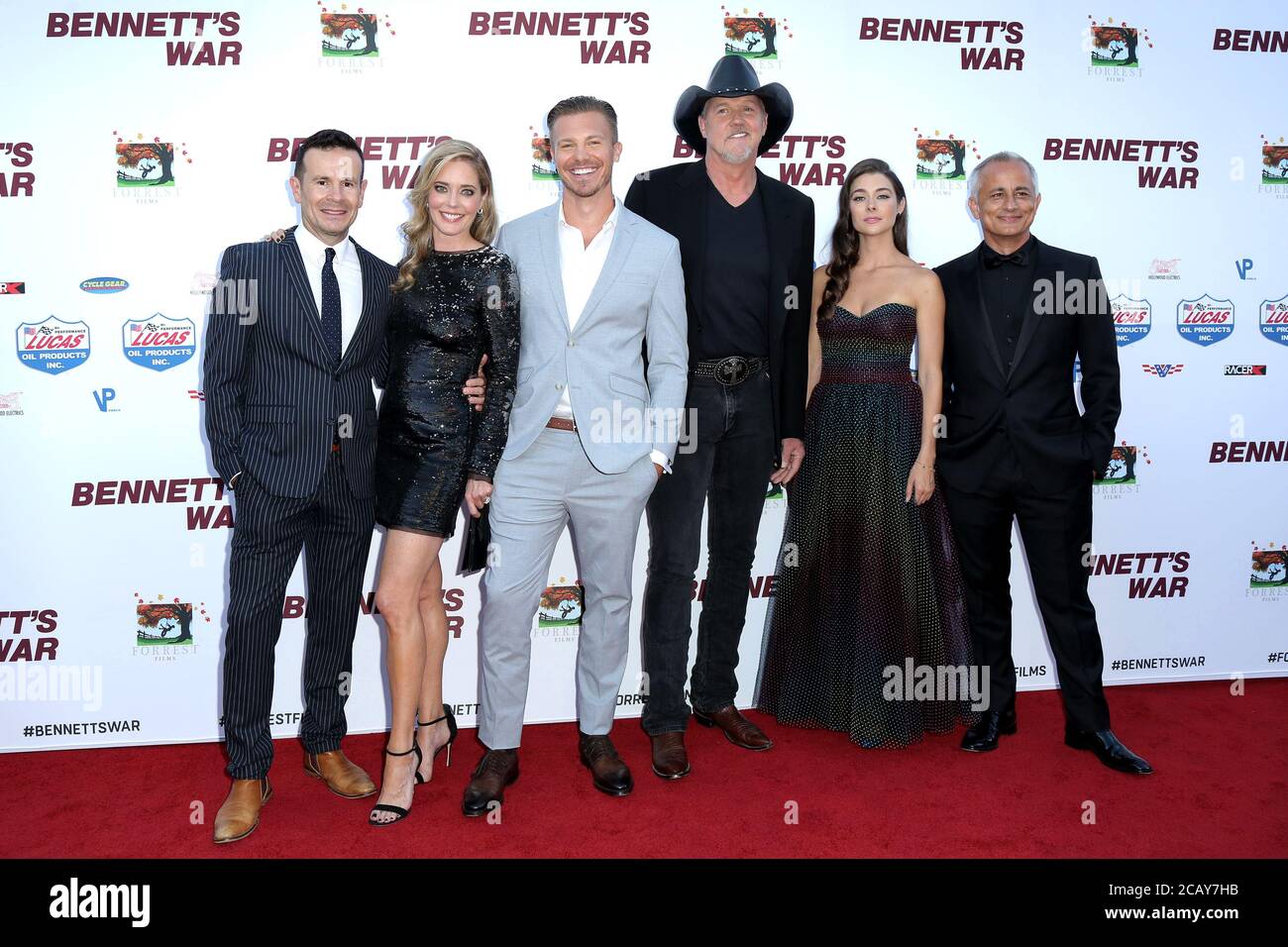 LOS ANGELES - AUG 13: Alex Ranarivelo, Christina Moore, Michael Roark ...