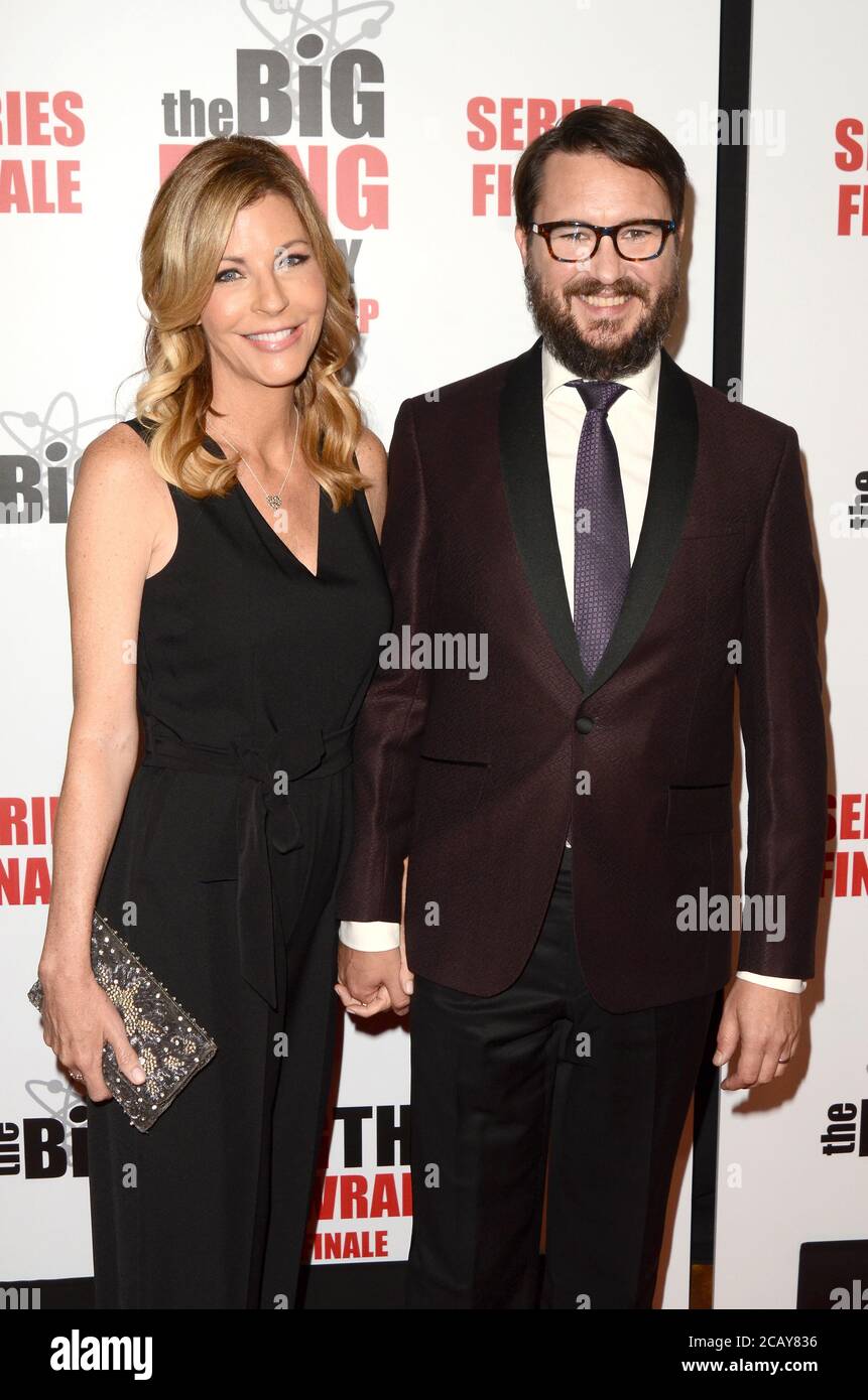 LOS ANGELES - MAY 1: Anne Wheaton, Wil Wheaton at the "The Big Bang ...