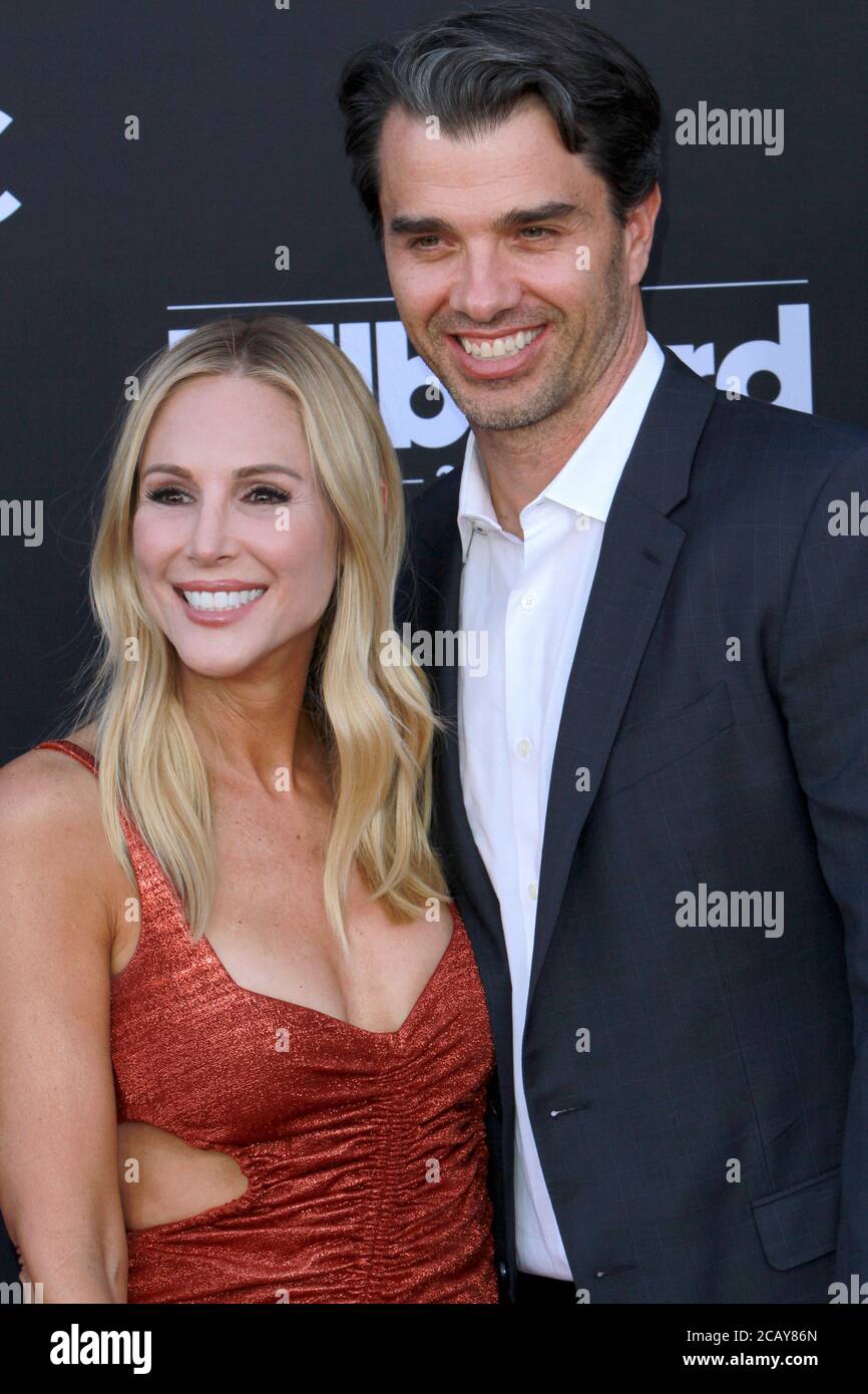 LAS VEGAS - MAY 1: Brooke Mahan, Mike Mahan at the 2019 Billboard Music ...