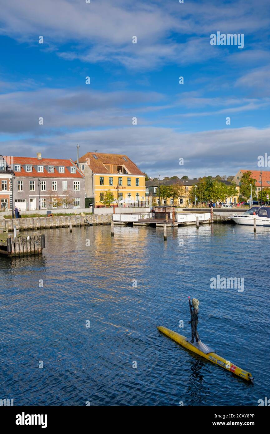 Harbor and historic architecture, Fredericia, Denmark Stock Photo - Alamy